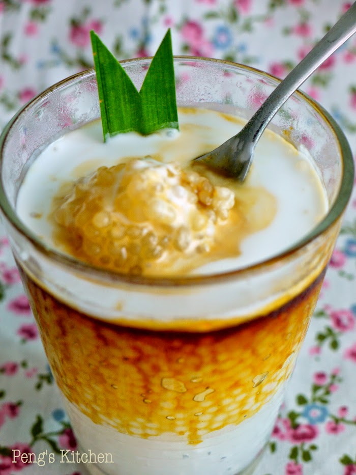 Peng's Kitchen: Gula Melaka Sago Pudding