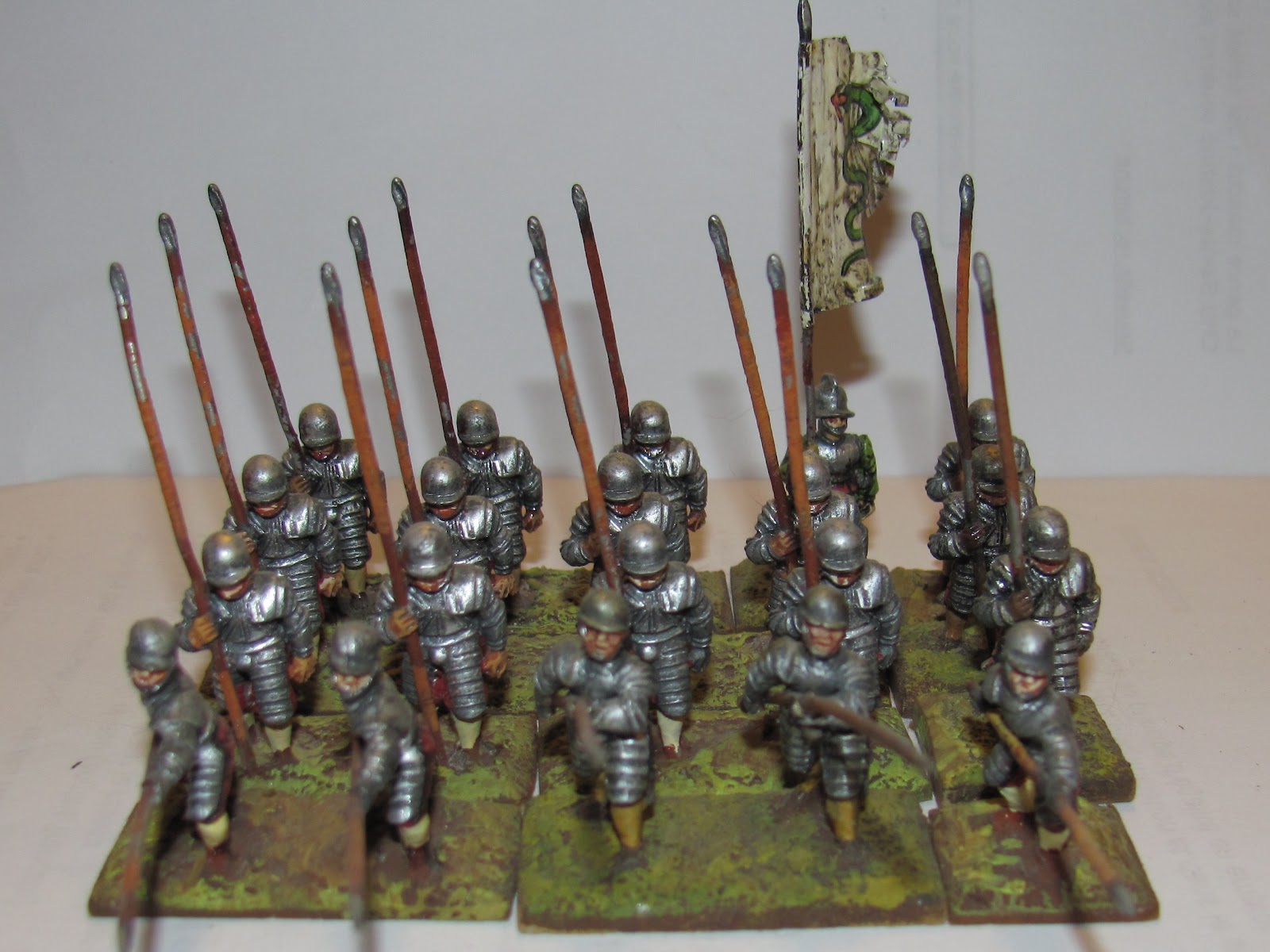 Lead and Paint: Renaissance Army: Infantry II