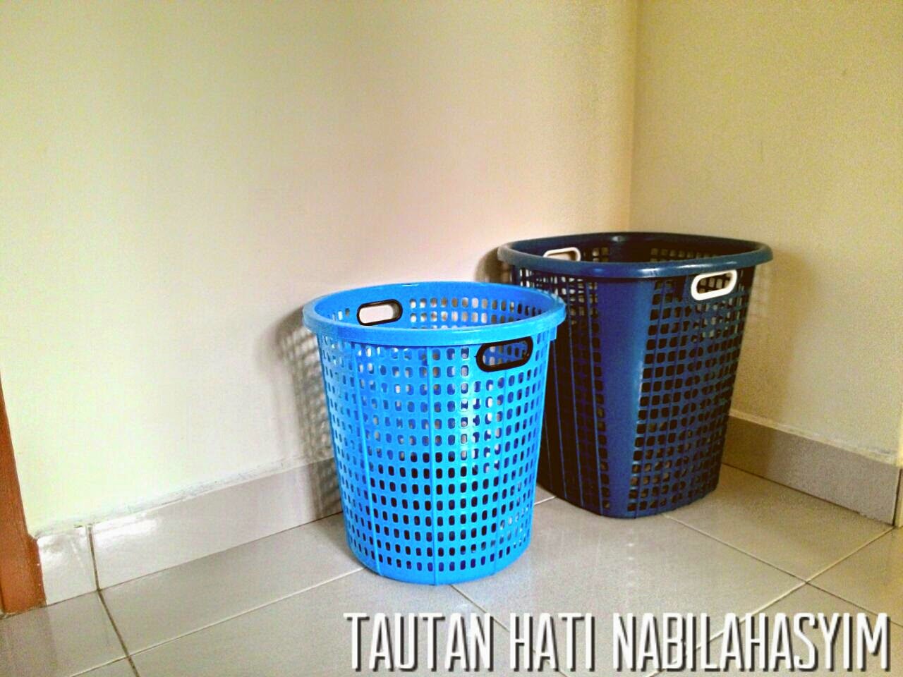 D.I.Y : Label bakul baju kotor ~ NabilaHasyim Family