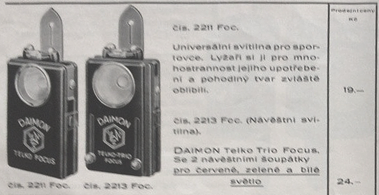 Daimon Telko-Trio Focus (2213 Fok)