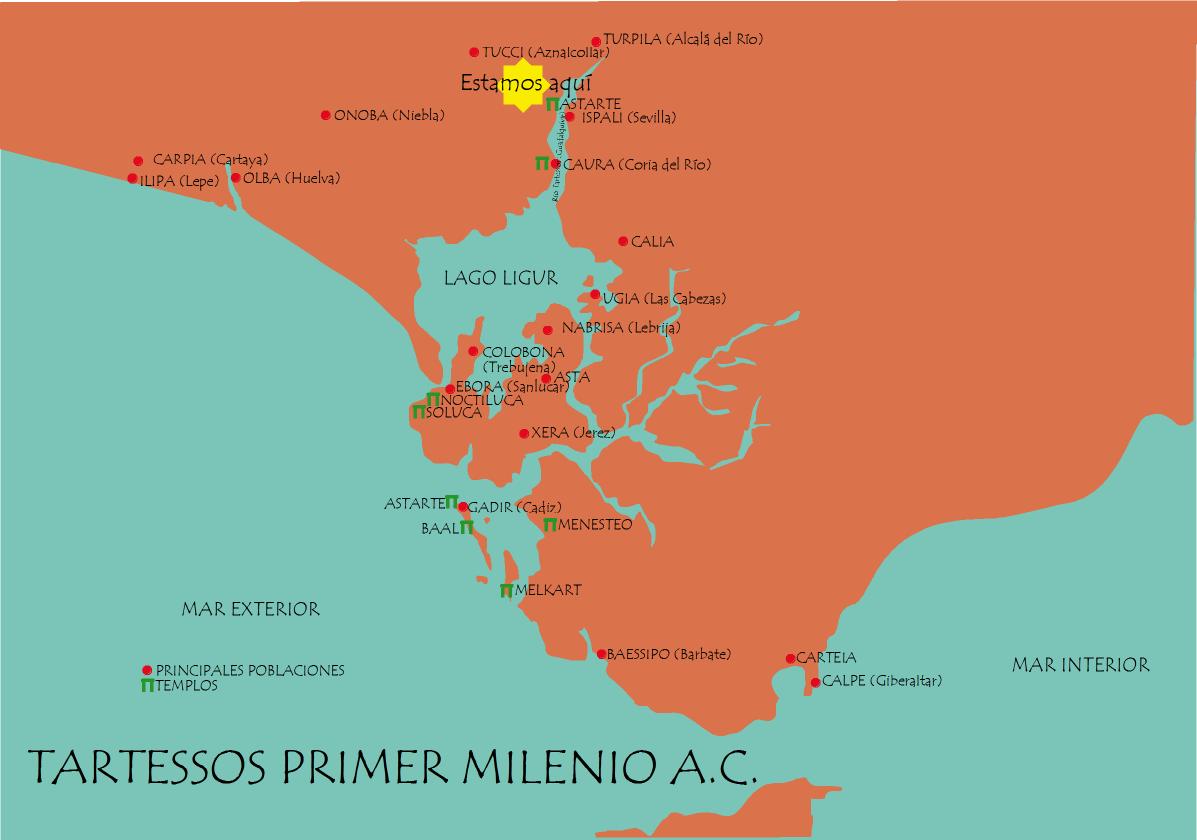 TARTESSOS, POSIBLE NUEVA LOCALIZACIÓN. ~ ISTOPIA HISTORIA