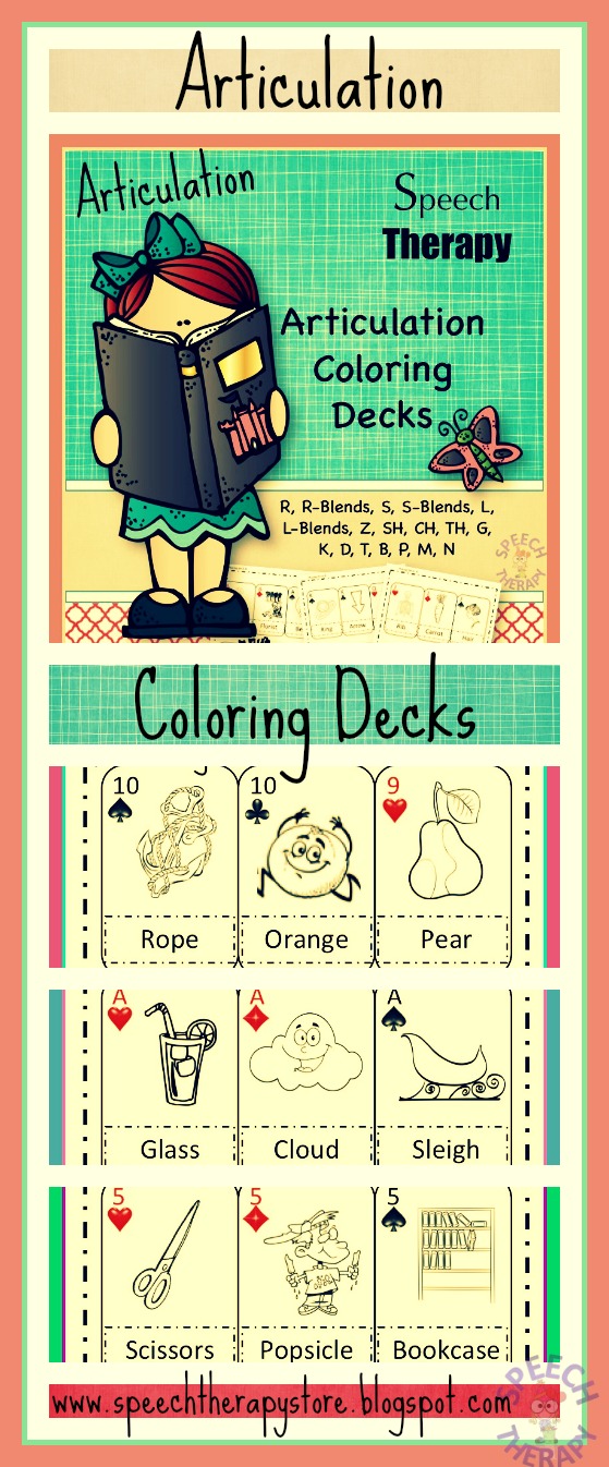 Speech Therapy: Personalize Your Articulation Deck of Cards