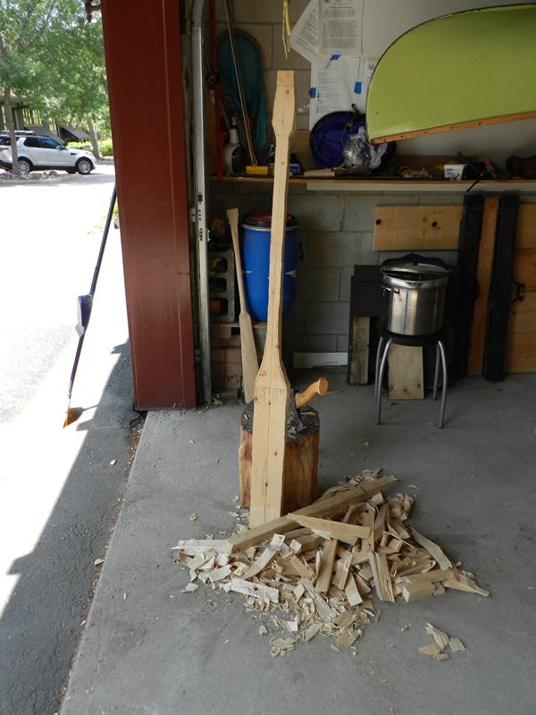 Paddle Making (and other canoe stuff): 2019