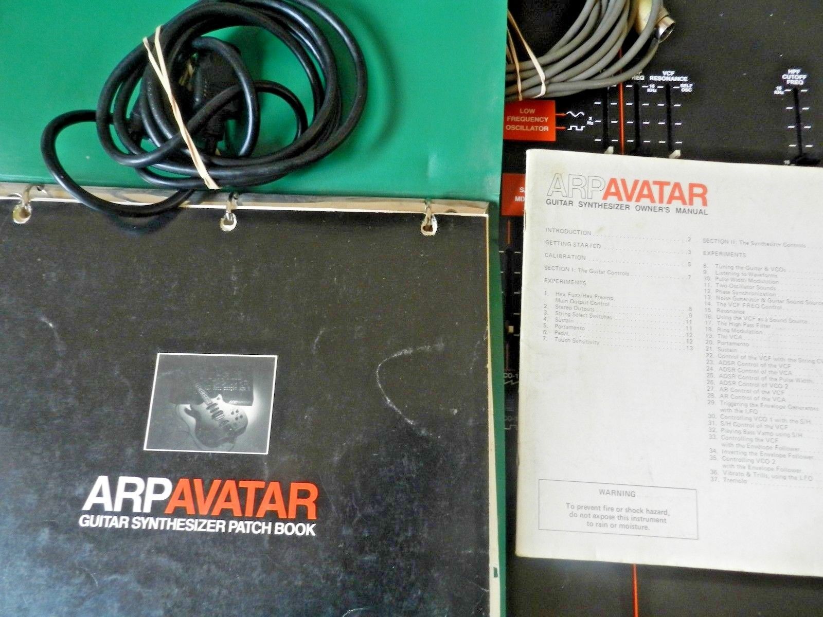 MATRIXSYNTH: Arp Avatar Vintage Guitar Synth MODEL # 2223 SN 0374 w/ Mods