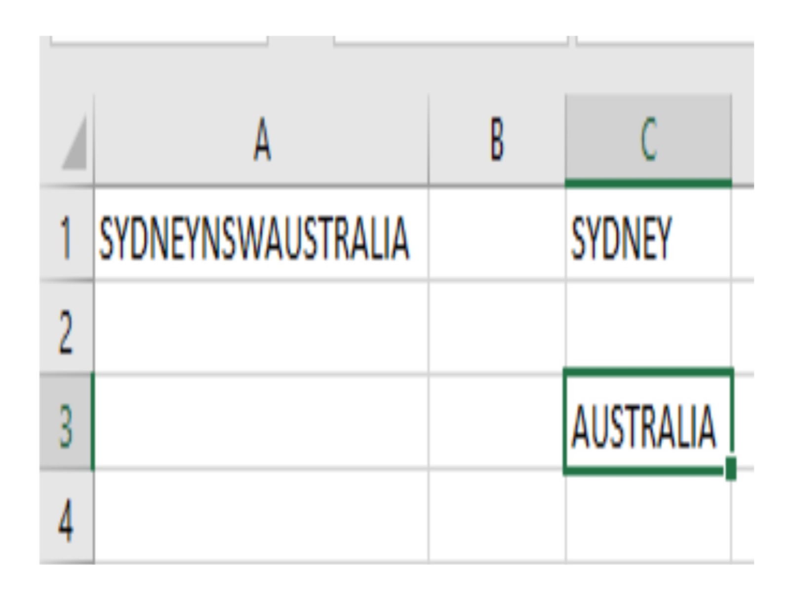 Windows and Office : Excel Text Functions (II) - Extracting text ...