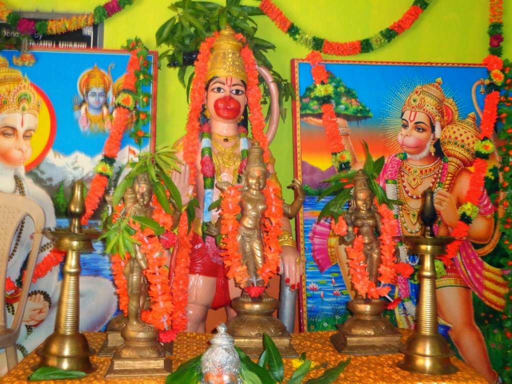 Heritage of India: Hanumath Jayanthi (Hanuman Jayanti) Festival photographs