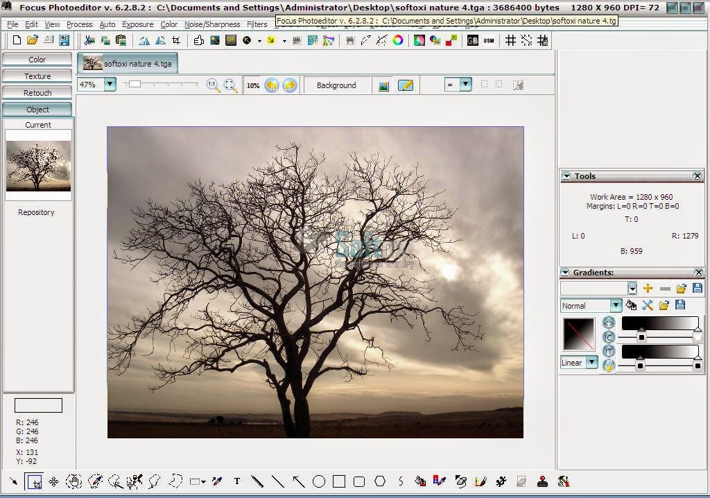 Sharewar und Freeware: Kompakter und vielseitiger Grafik-Editor