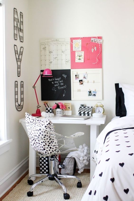 25 A Comfortable Study Room Ideas For Girls | ARA HOME