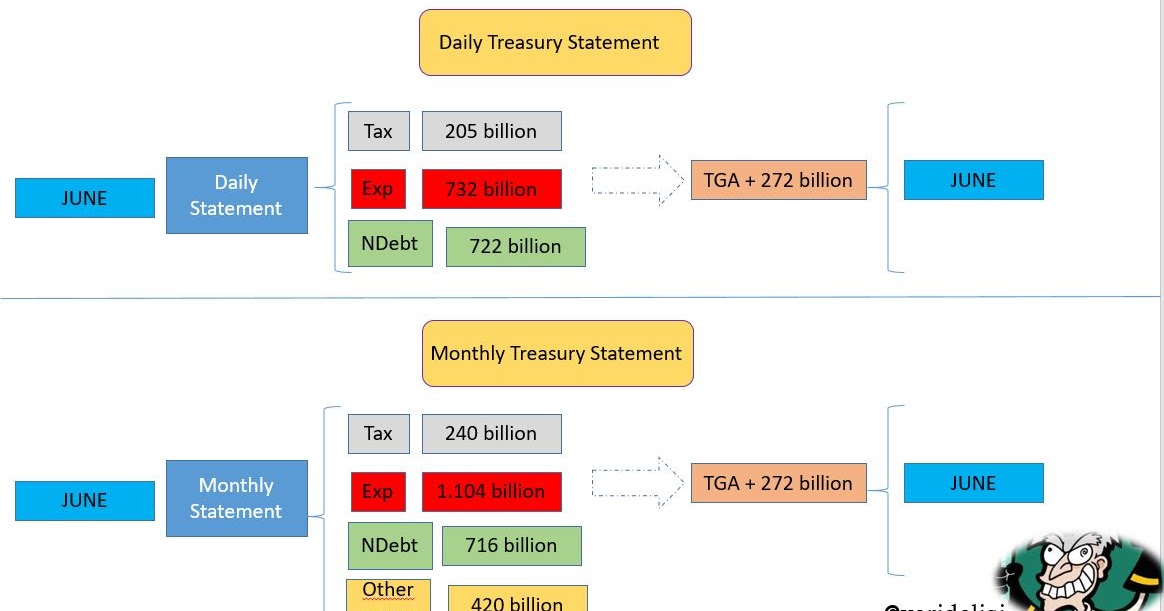daily and monthly treasury statement