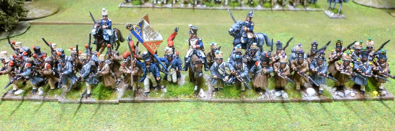 Metal Mercenaries: 28mm Napoleonic French Battalions in Greatcoats