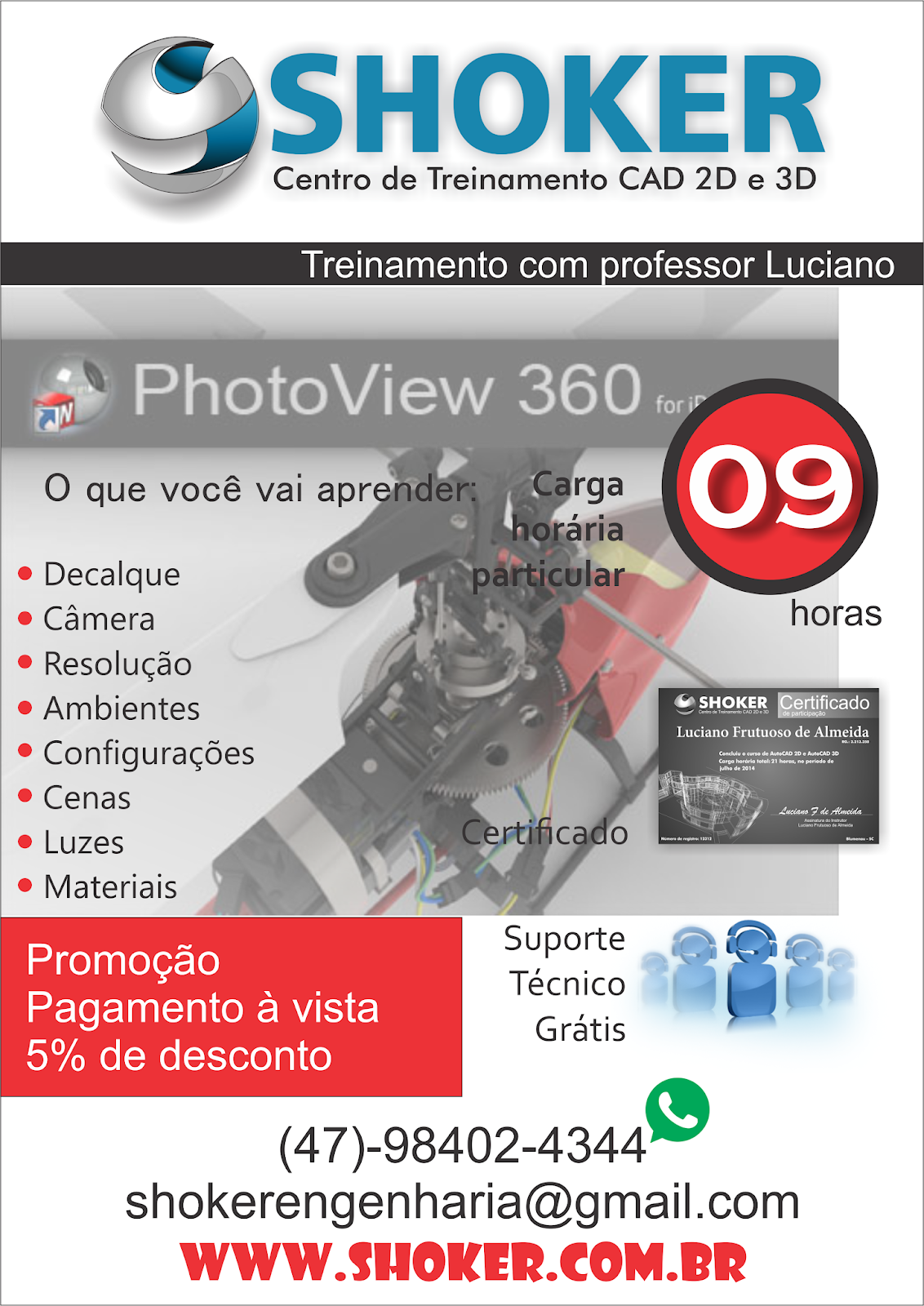 SHOKER CURSOS e TREINAMENTOS : 2018