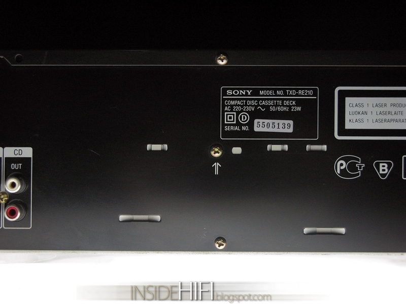 Inside Hi-Fi: Sony TXD-RE210