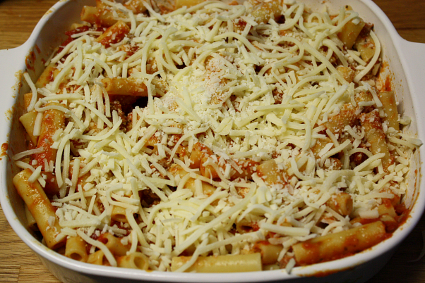 Creamy Baked Ziti & Bake & Break Garlic Bread — Mommy's Kitchen