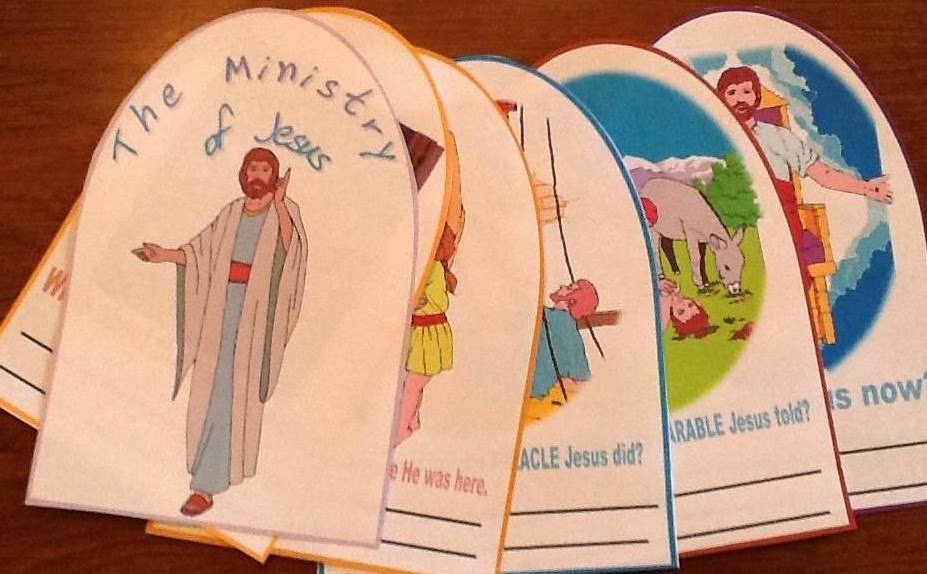 Bible Fun For Kids: Life of Jesus Lapbook