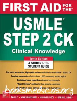 First Aid for the USMLE Step 2 CK 10th Edition | booksmedicos