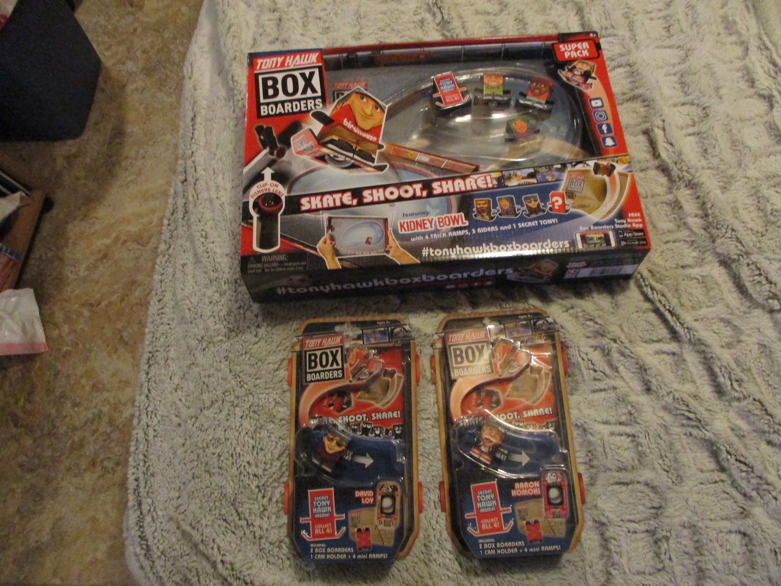 Missy's Product Reviews : Tony Hawk Box Boarders