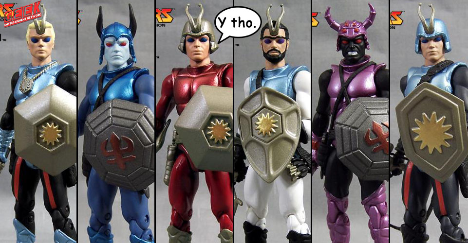 Sectaurs action figures by Zica Toys available for preorder now!