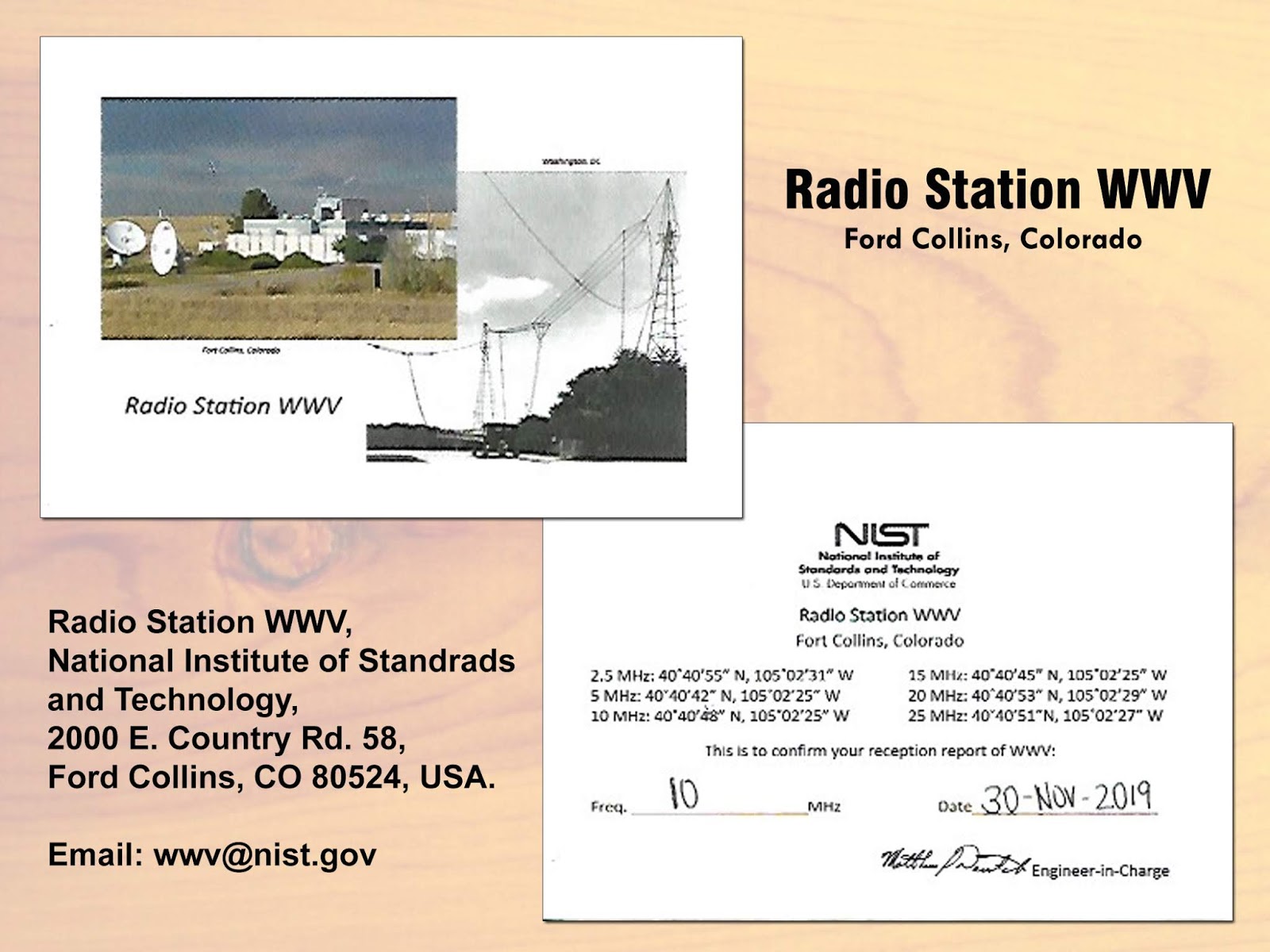 DXing - My individual style: STANDARD TIME & FREQUENCY STATIONS