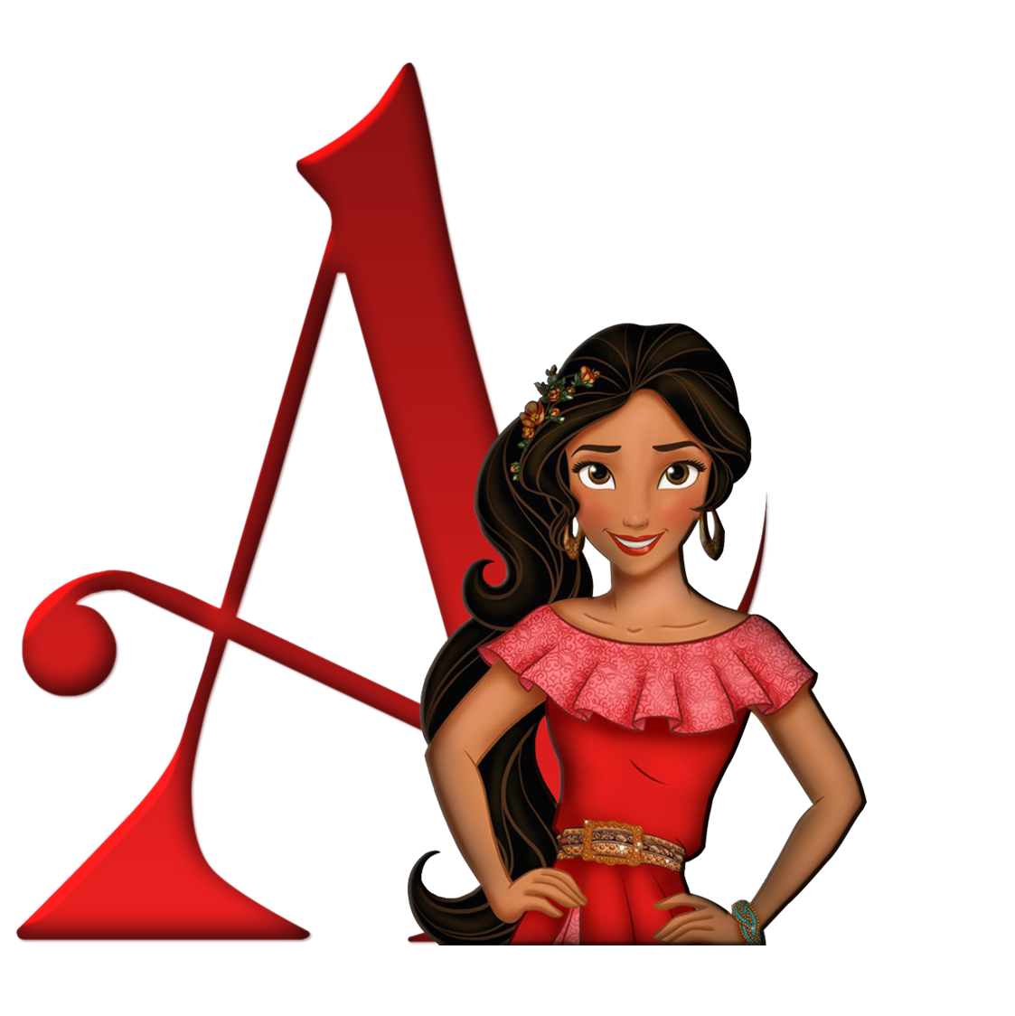 Sussurro de Amor: Alfabeto Princesa Elena