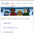 Google's Christmas Carols Easter Egg