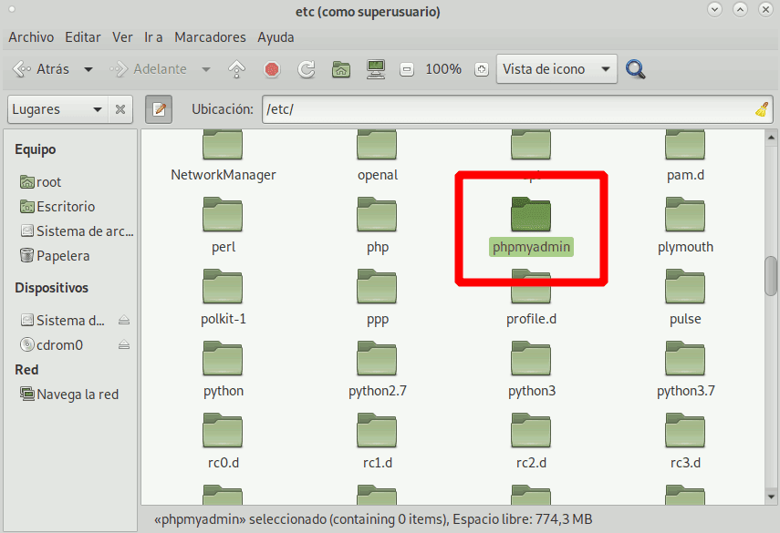 UsuarioDebian: phpmyadmin en Debian 10
