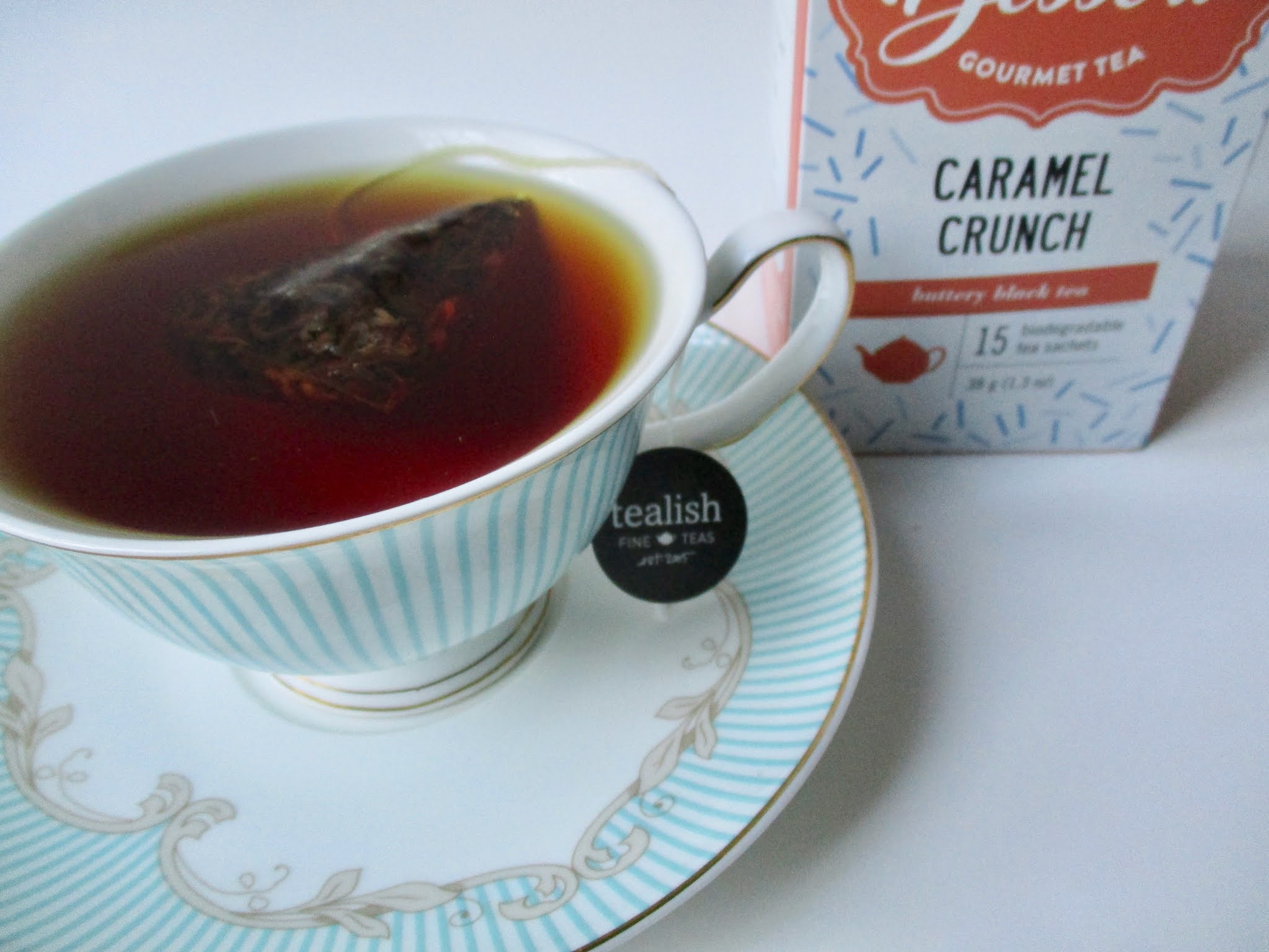 Tea With Friends: Tealish's Caramel Crunch Tea