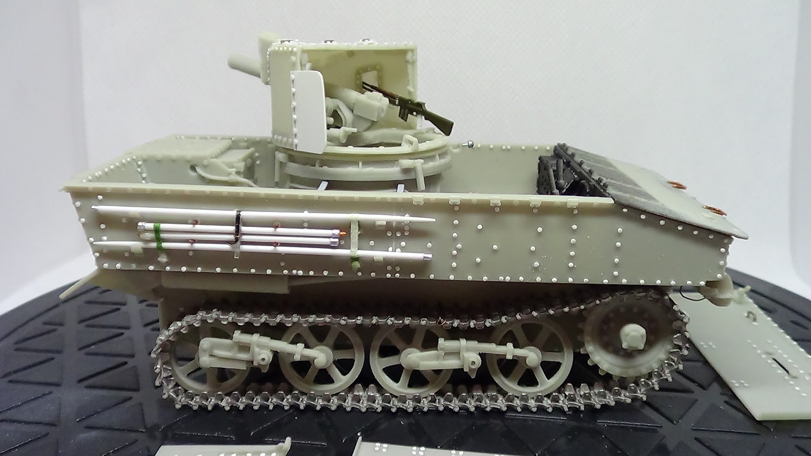 Size's military scale models: Belgian T13 type I (part 4): Build finished