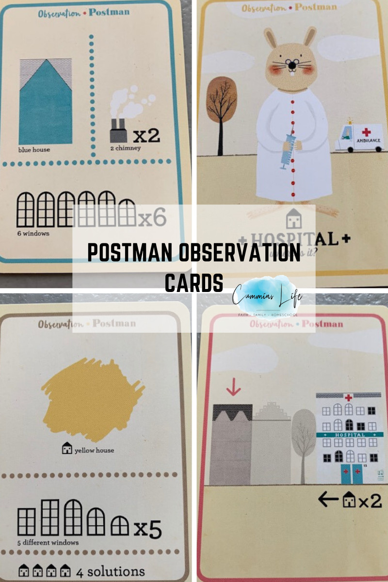 Cummins Life: Postman Observation Game from Timberdoodle Review {1st ...