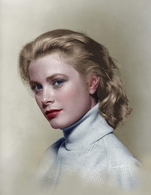 Colors for a Bygone Era: Princes Grace Kelly of Monaco (1929 - 1982 ...