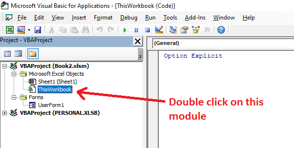 Excel-VBA Solutions: Show Userform Automatically When Opening Excel File