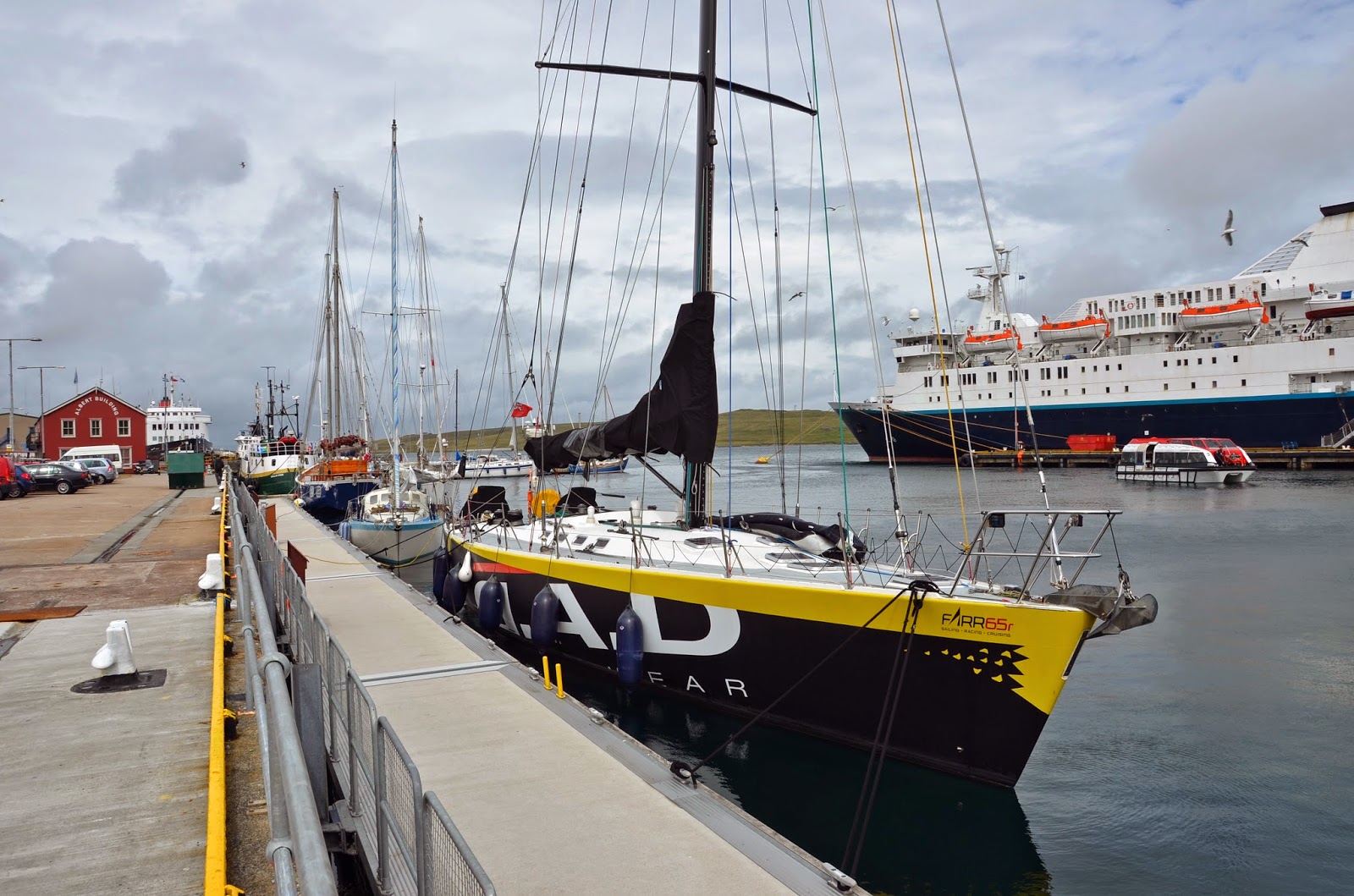 Farr 65 r - S/Y Celeste of Solent - Båtcharter och Äventyrssegling: Lerwick
