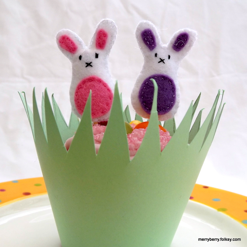 I dream of the sea: Hoppy Easter - Free Felt Pattern