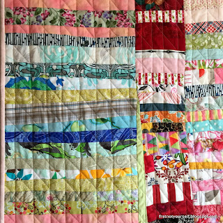 Fret Not Yourself: Chinese Coins Improv String Finished and AHIQ Linkup #2