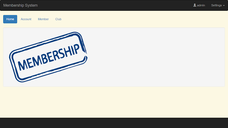 Free Source Code In Php Mysql Simple Membership System Project