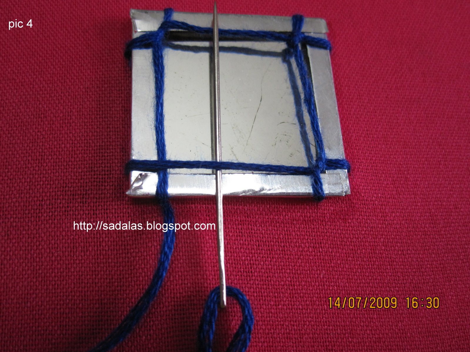 Sadala's Embroidery: Tutorial: Shisha work
