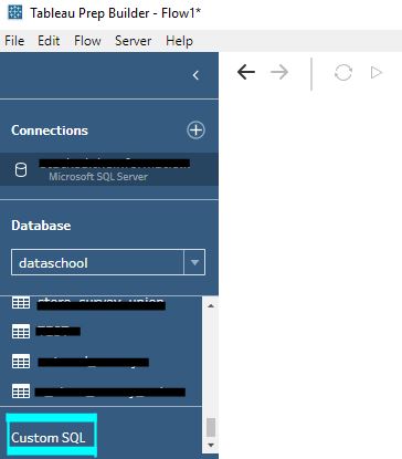 How to use... Custom SQL in Prep Builder