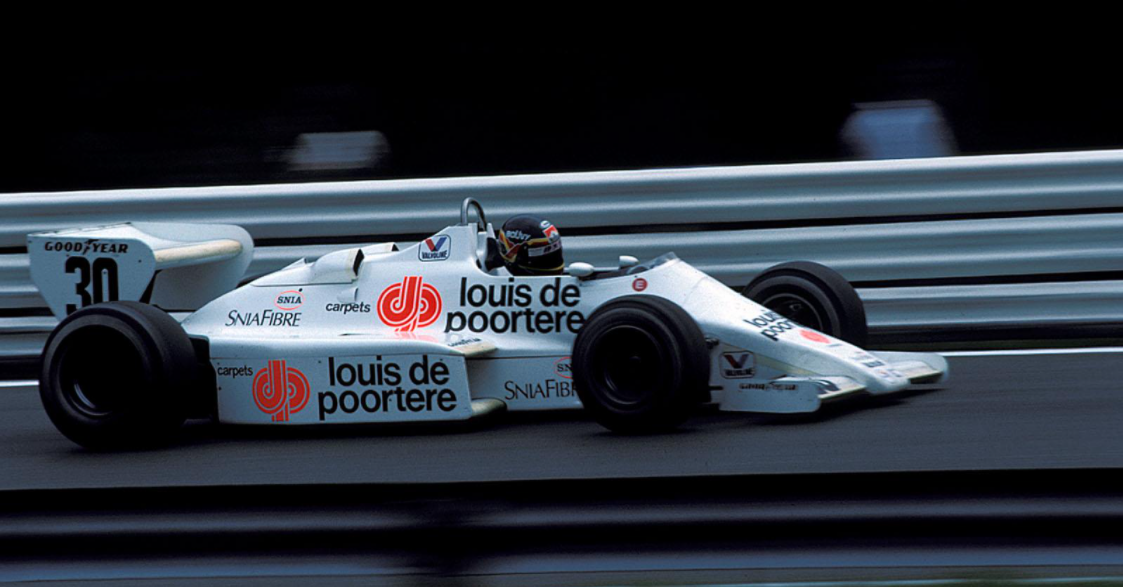 Arrows A6 T. Boutsen Áustria - 1983