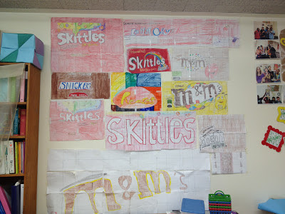 Fast Times of a Middle School Math Teacher: Scaling Up Candy Wrappers