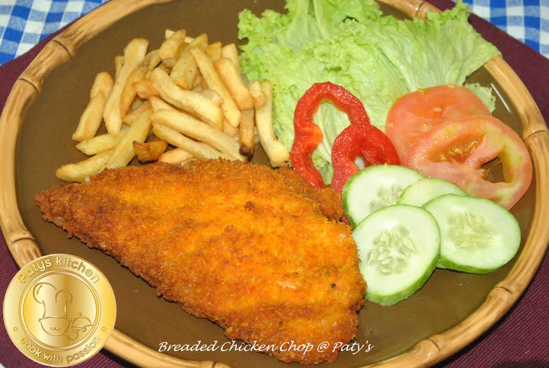 PATYSKITCHEN: BREADED CHICKEN CHOP