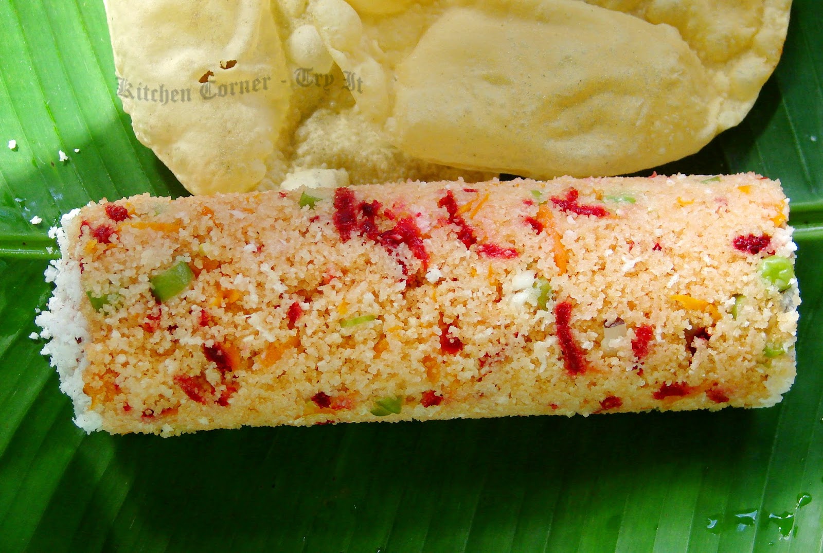 Semolina Vegetable Puttu
