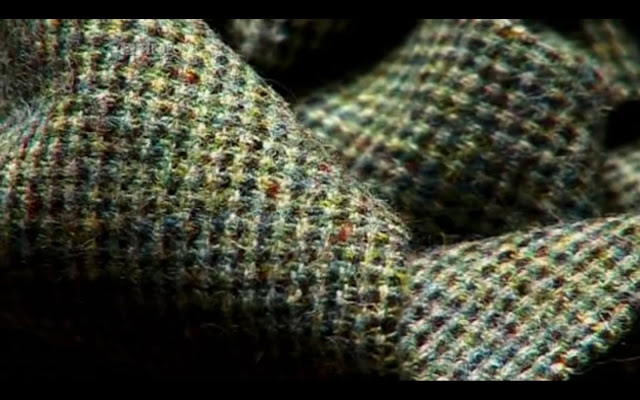 small earth vintage: harris tweed