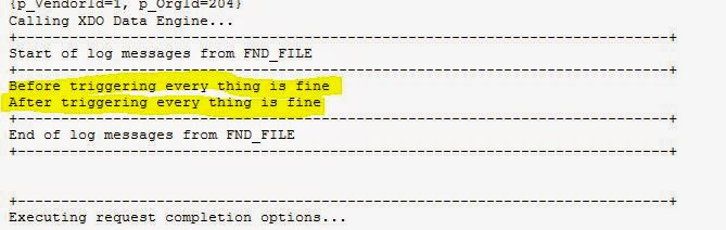 Learning Soa Different Types Of Triggers In Oracle Report