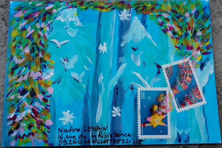 Quand l'art voyage: Autour du timbre