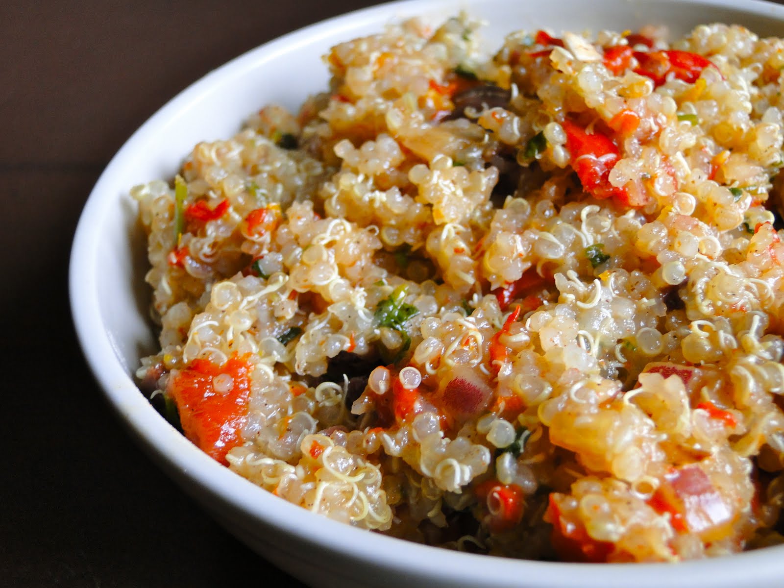 Sketch-Free Eating: Quinoa w/ Moroccan Salsa