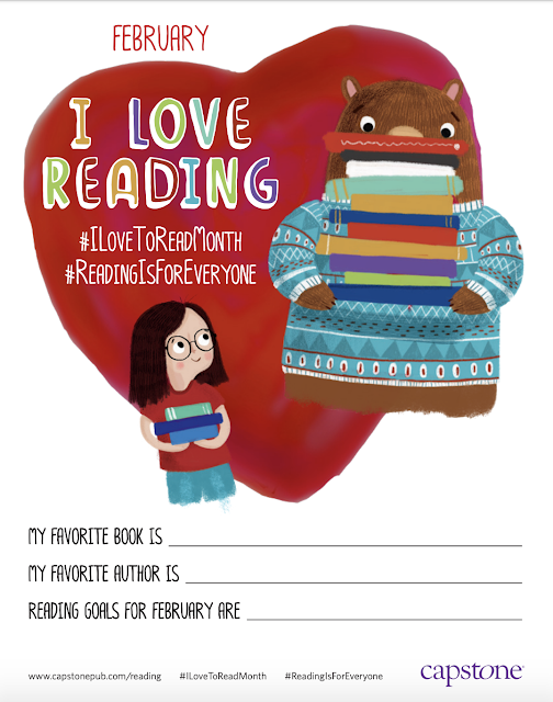 The Library Voice: Get Your I Love Reading Poster for #ILoveToReadMonth ...