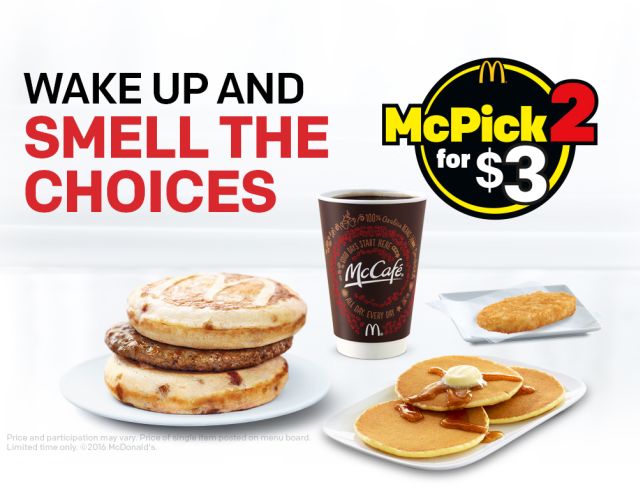 Is a McPick 2 Breakfast Deal Coming for McDonald's?
