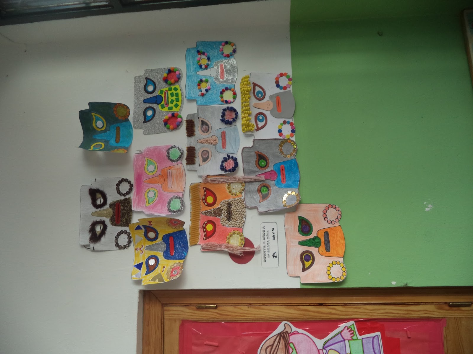 LA VENTANITA DE MI KINDER PALACE: MÁSCARAS INCAS