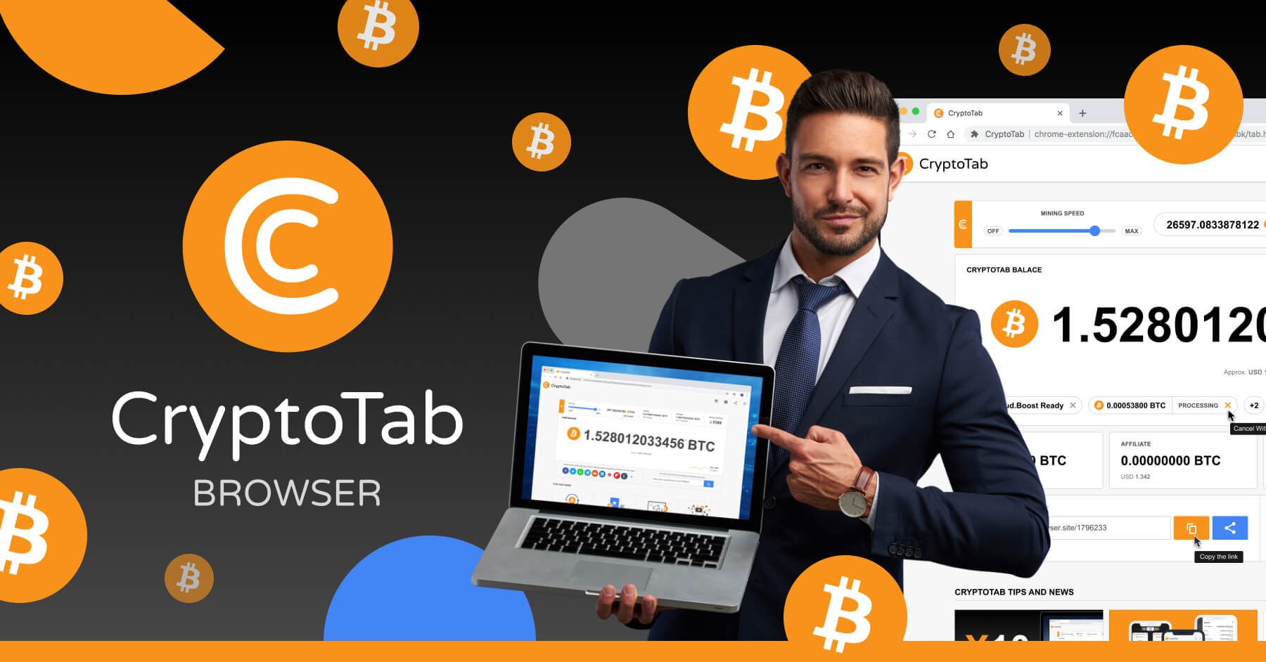 CRYPTOTAB BROWSER - Cara Menambang Bitcoin Dengan Browser Mesin Peramban