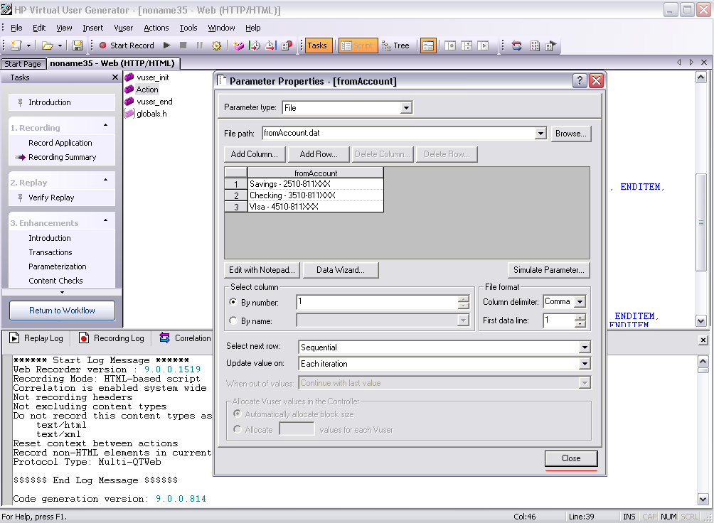Monitoring And More How To Record Vugen Script For Bpm Synthetic Monitoring Step By Step