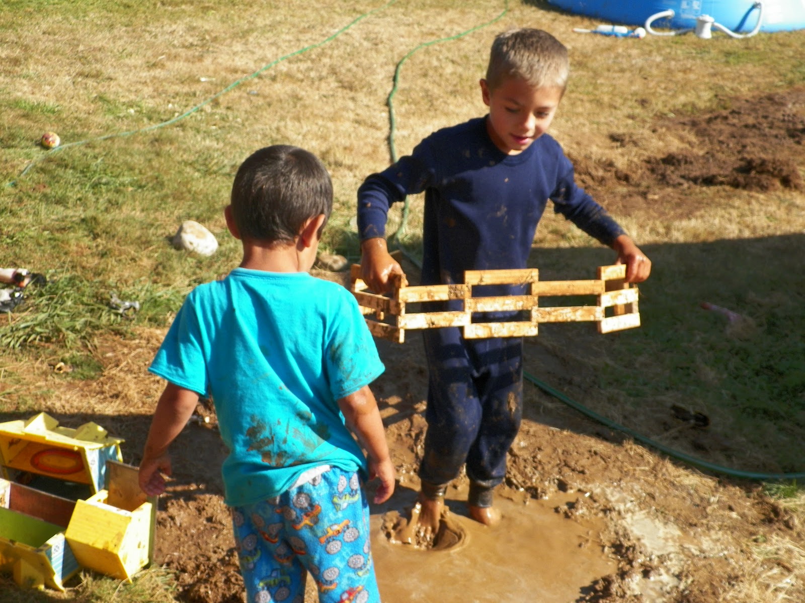 From Cedar Pond to Laughing Dove Farm : Mud Buddies